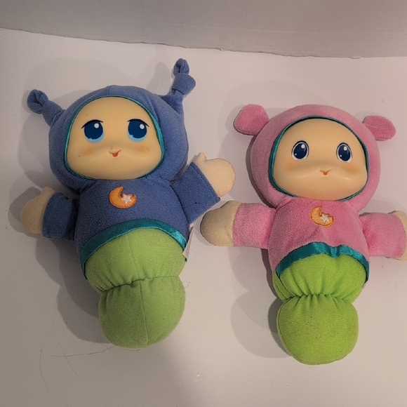 Hasbro | Toys | Hasbro Gloworm Boy And Girl | Poshmark